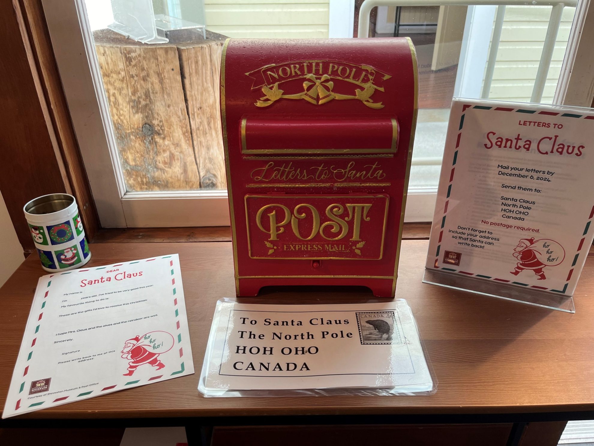 Write A Letter To Santa Steveston Museum And Post Office Write A Letter To Santa Steveston Museum And Post Office